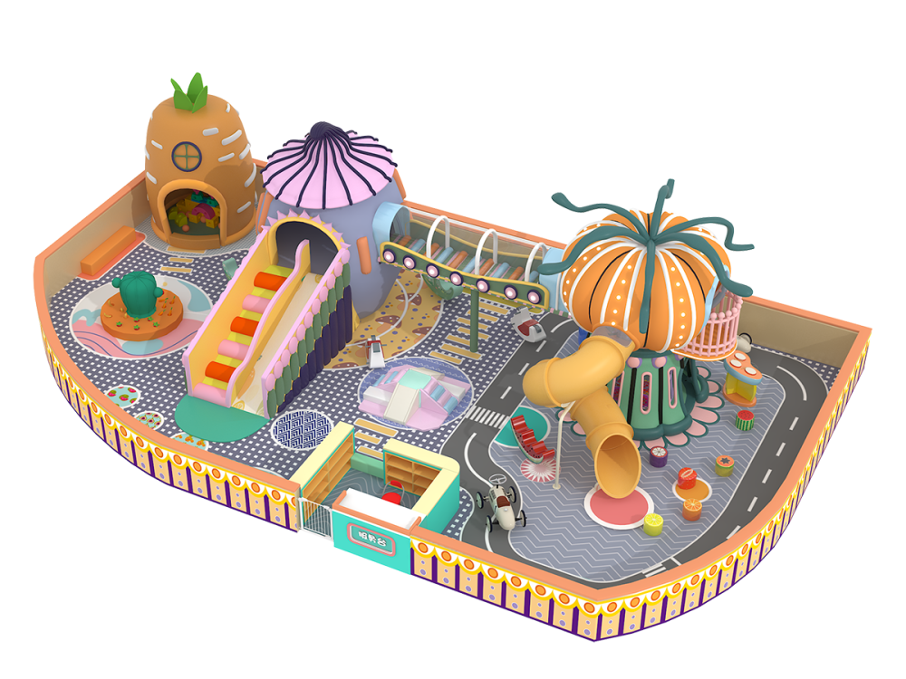 Fruit Vegetable Themed Indoor Playground - Mooton
