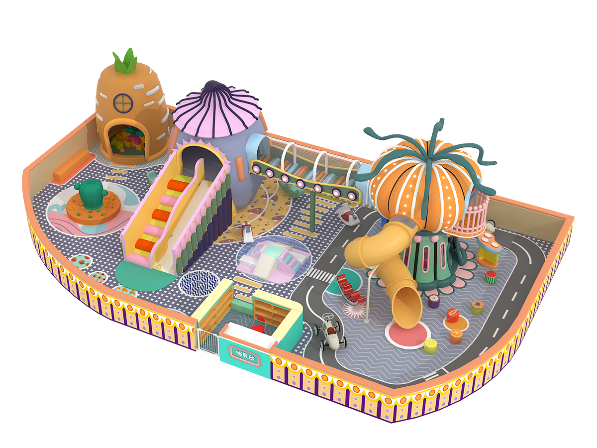 Fruit Vegetable Themed Indoor Playground - Mooton