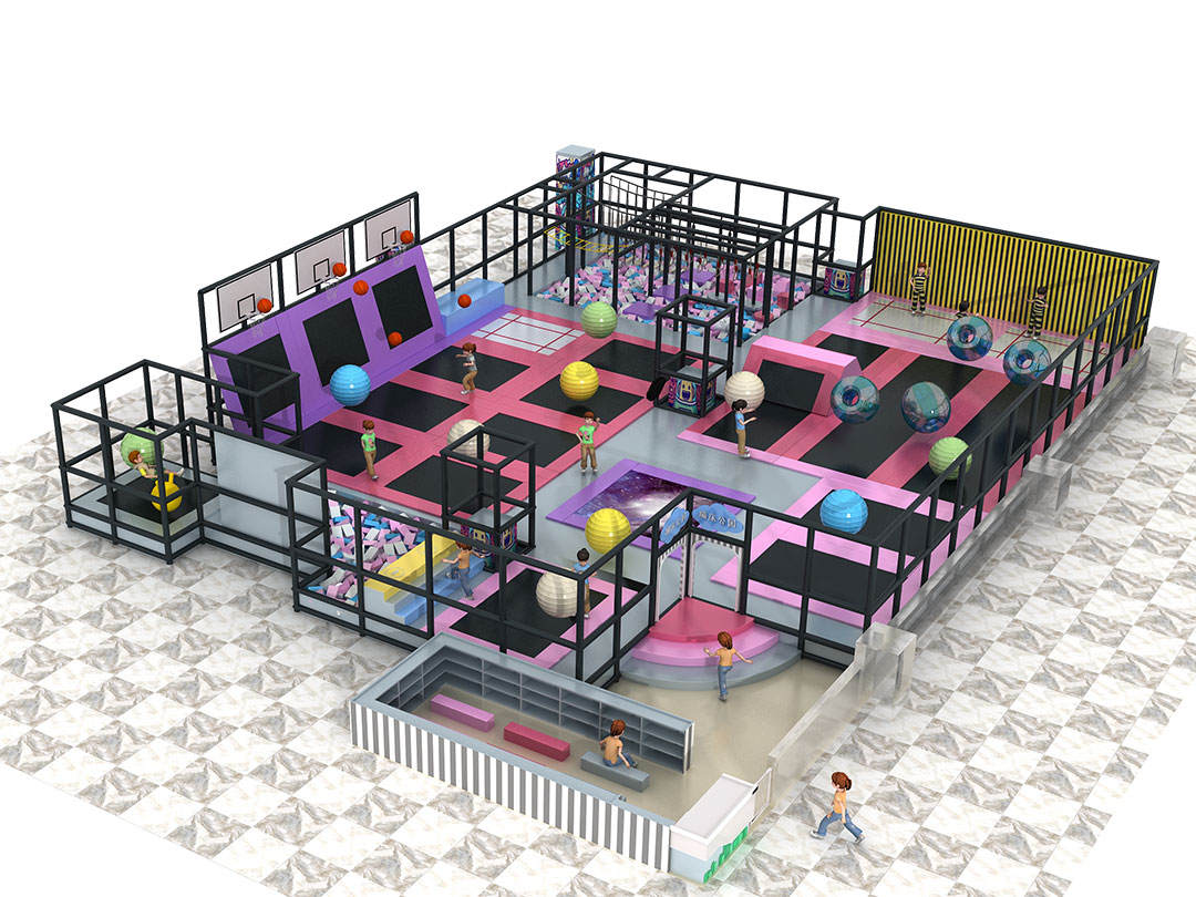 Indoor Trampoline Park Equipment - Mooton