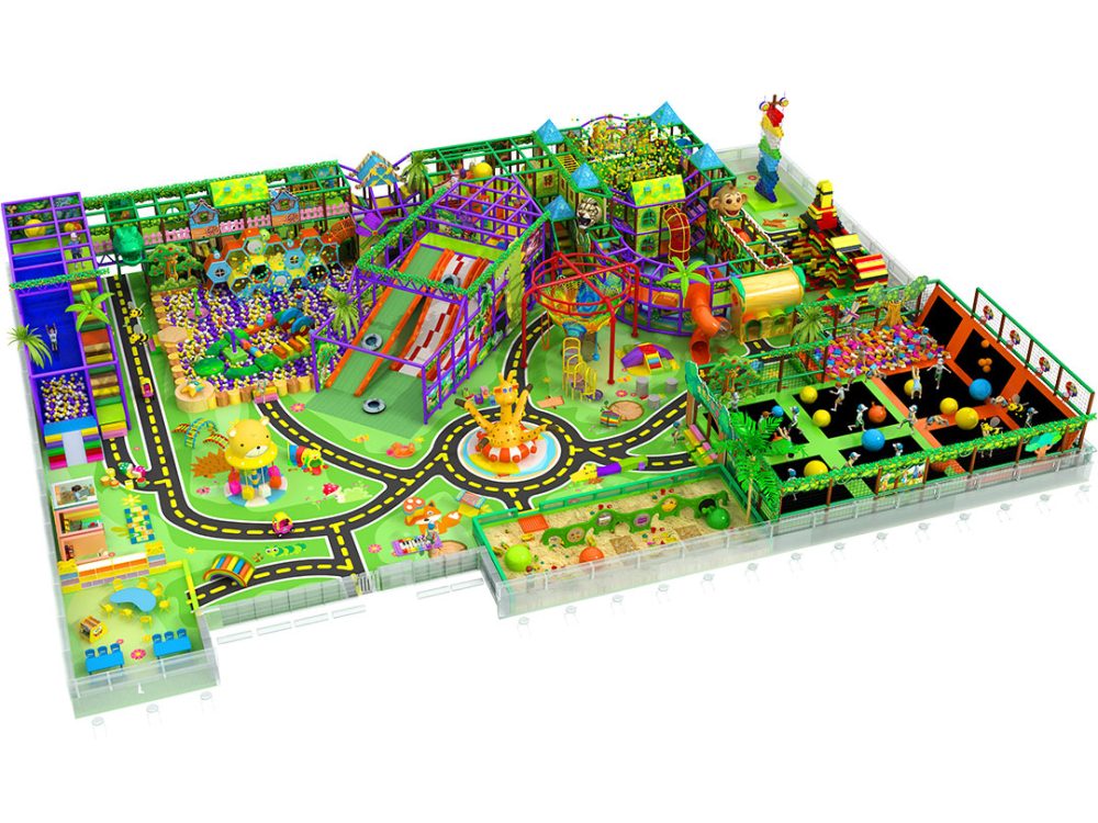 Jungle Theme Indoor Playground - Mooton