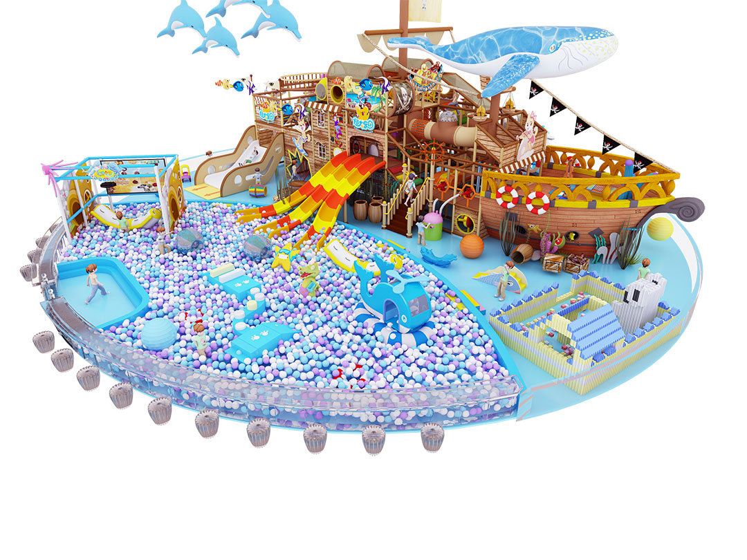 Ocean Themed Indoor Playground - Mooton