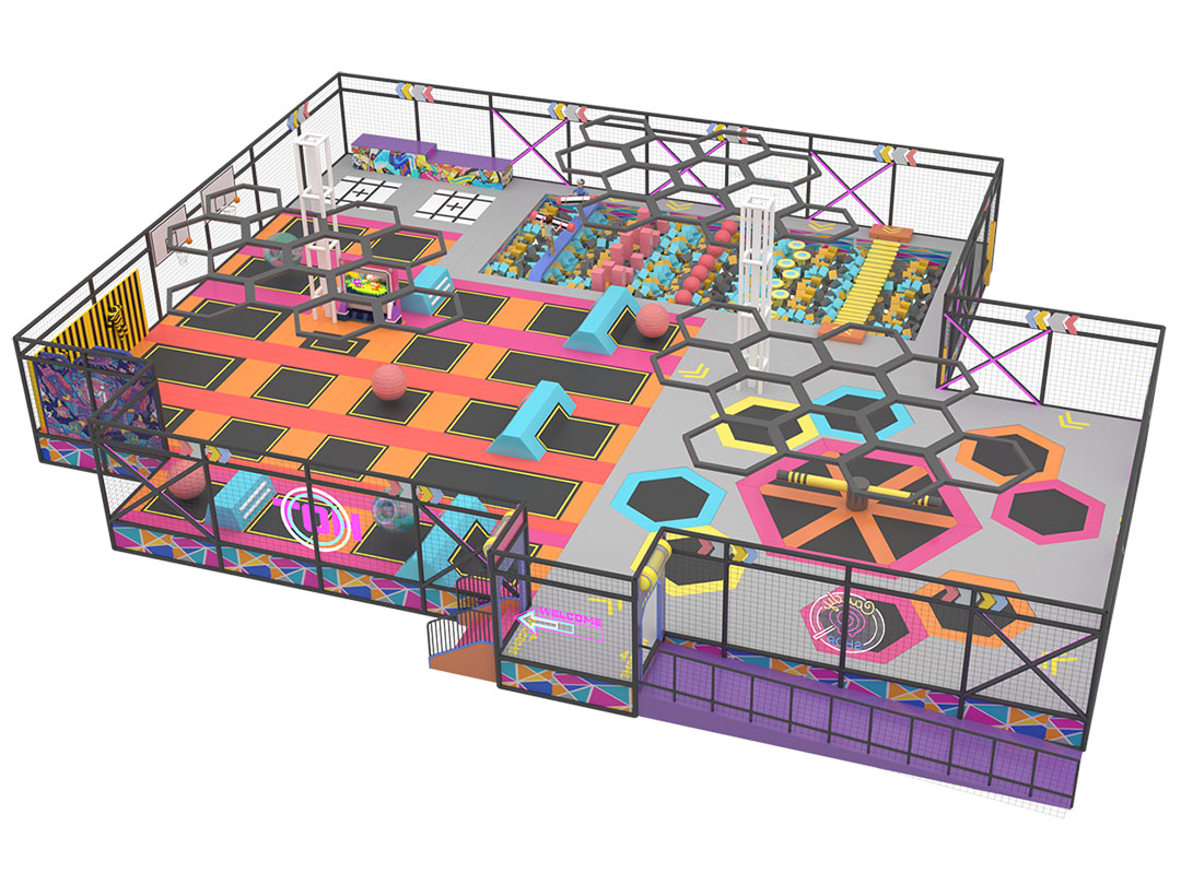 Commercial Trampoline Park Equipment - Mooton